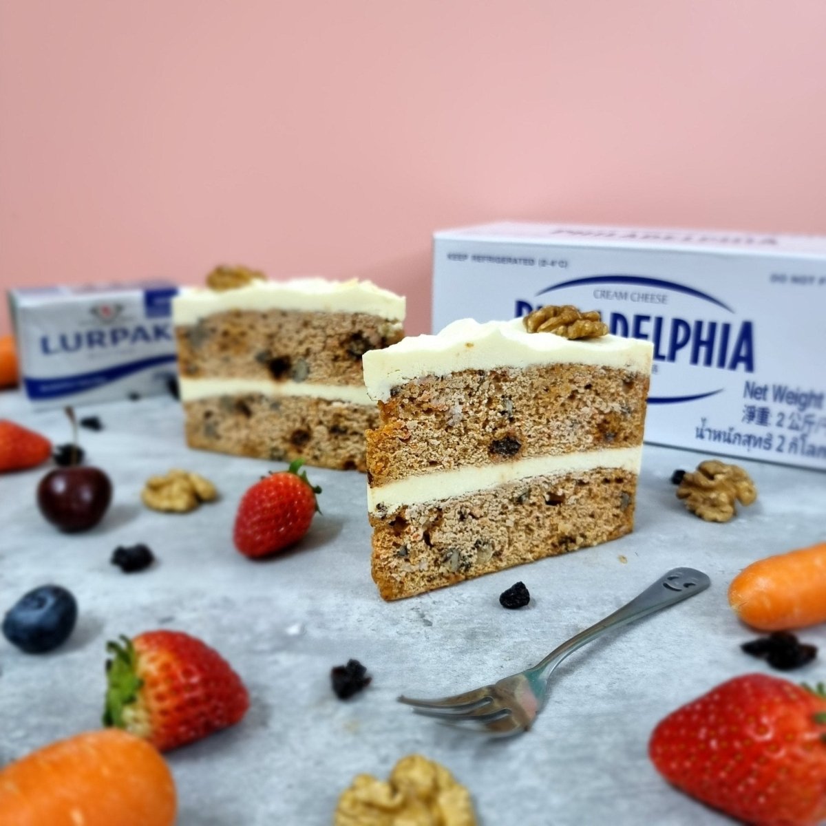Healthy Carrot Walnut Cake - 20cm Whole Cake (Available Daily) - SK ...