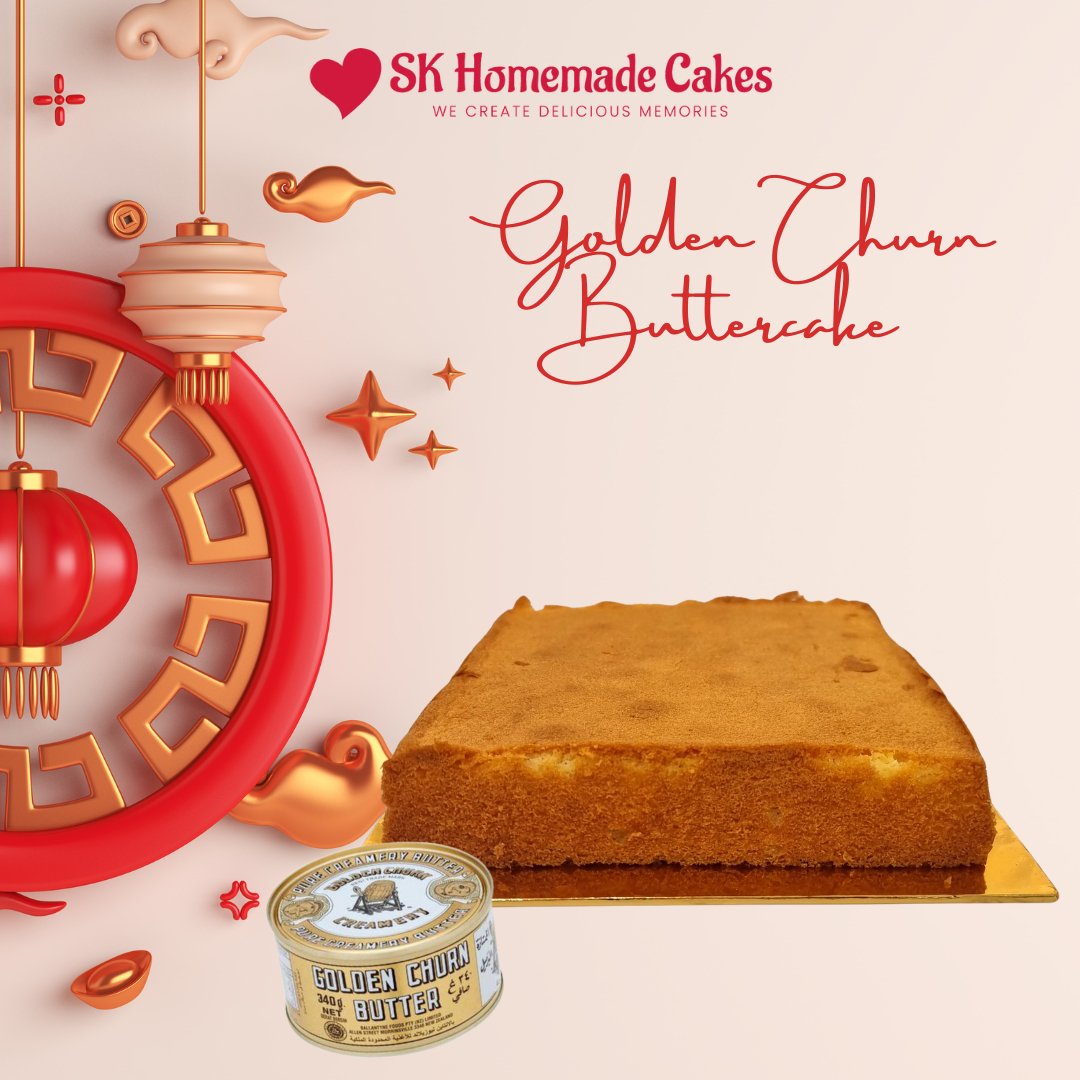 Golden Churn Pure Buttercake - Whole Cake (CNY Pre-order 7 & 8 Feb ...